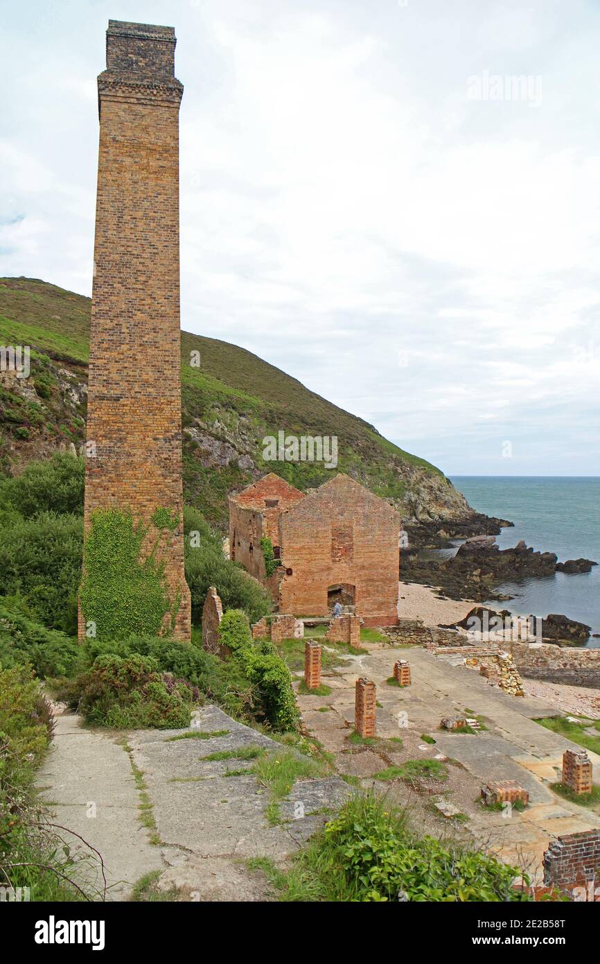 Anglesey coastal path walker hi-res stock photography and images - Alamy