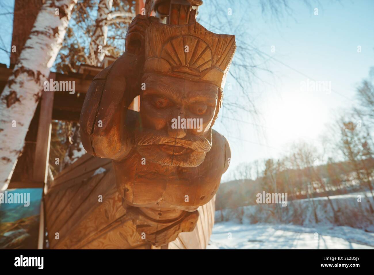 Carved figurehead on bow ship hi-res stock photography and images - Alamy