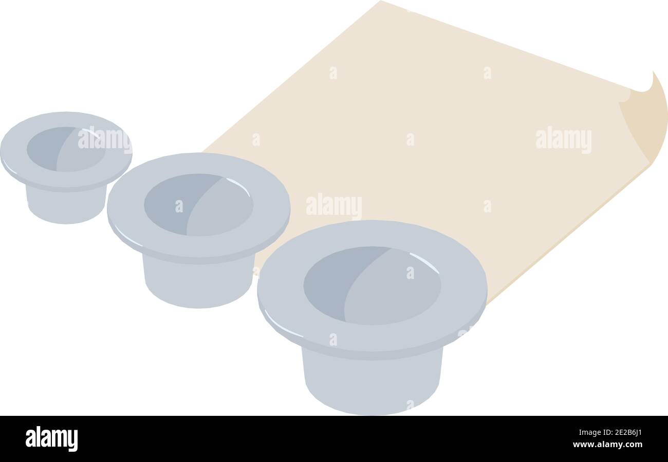 Medical recommendation icon. Isometric illustration of medical ...