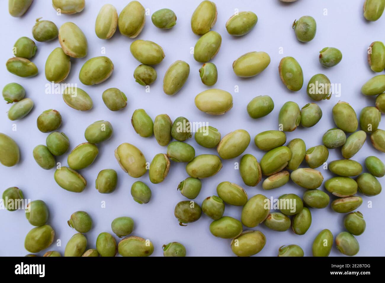 Hyacinth beans known as Indian papdi or valor beans used in making mix ...