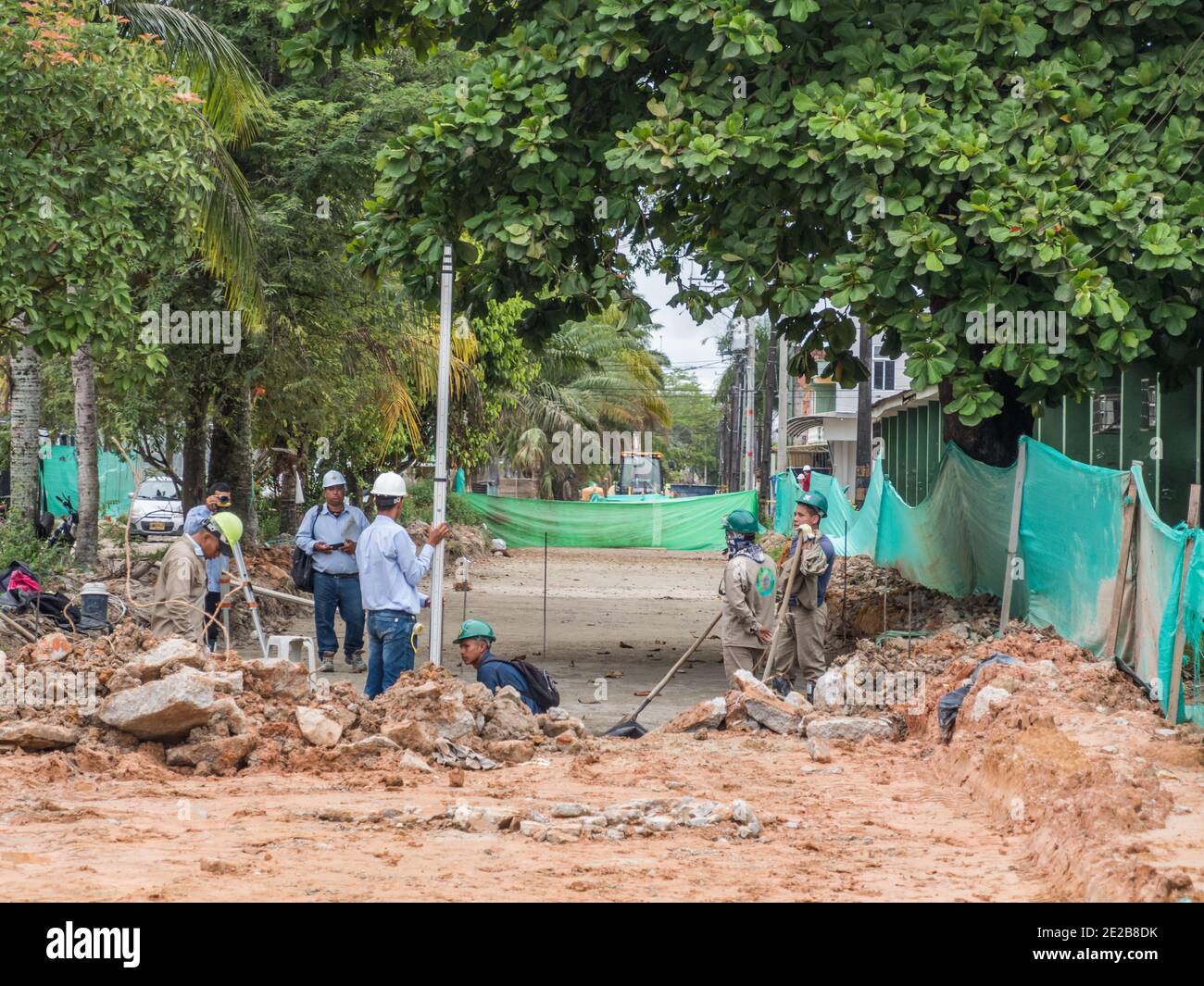 Colombia road build hi-res stock photography and images - Alamy