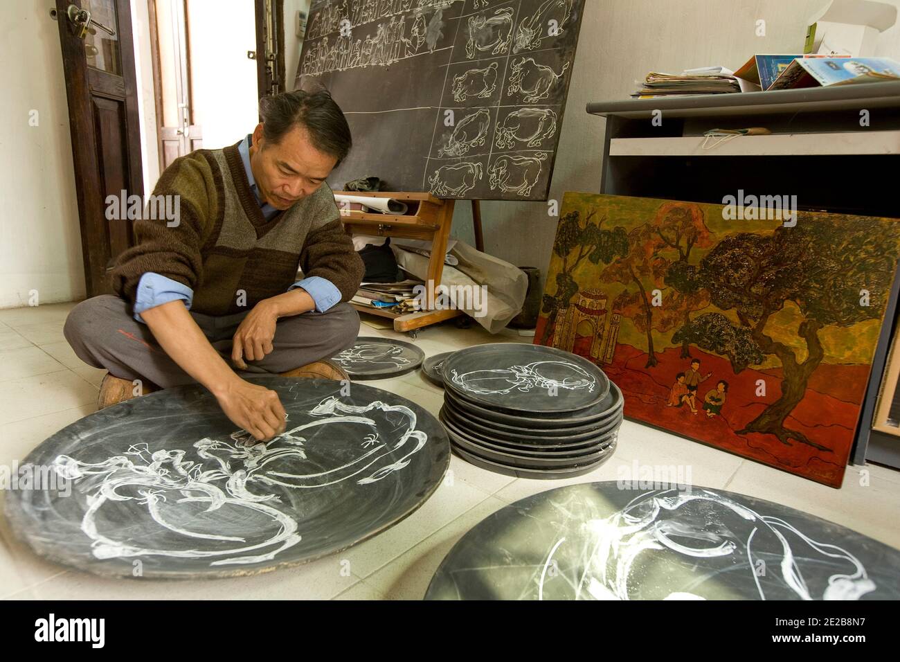 Lacquer vietnam hi-res stock photography and images - Alamy