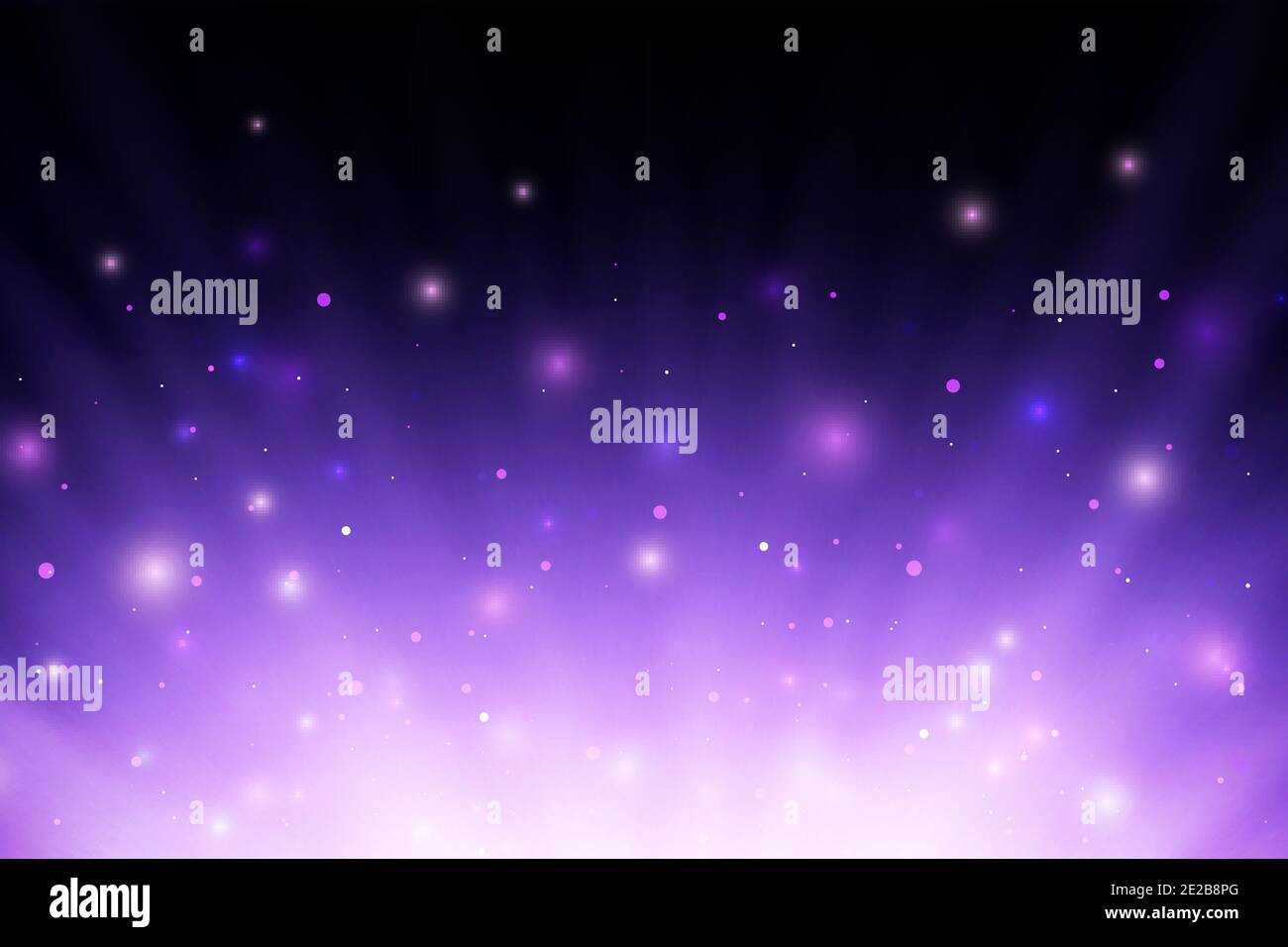 Abstract purple glowing burning fire light rays with sparcs and ...