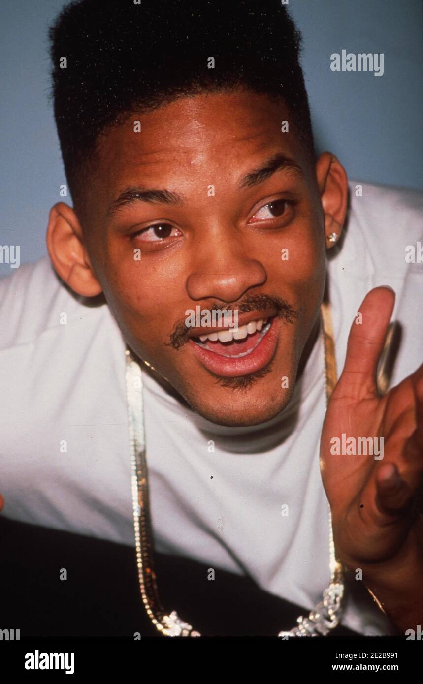 Will Smith 1988 Credit: Ralph Dominguez/MediaPunch Stock Photo - Alamy