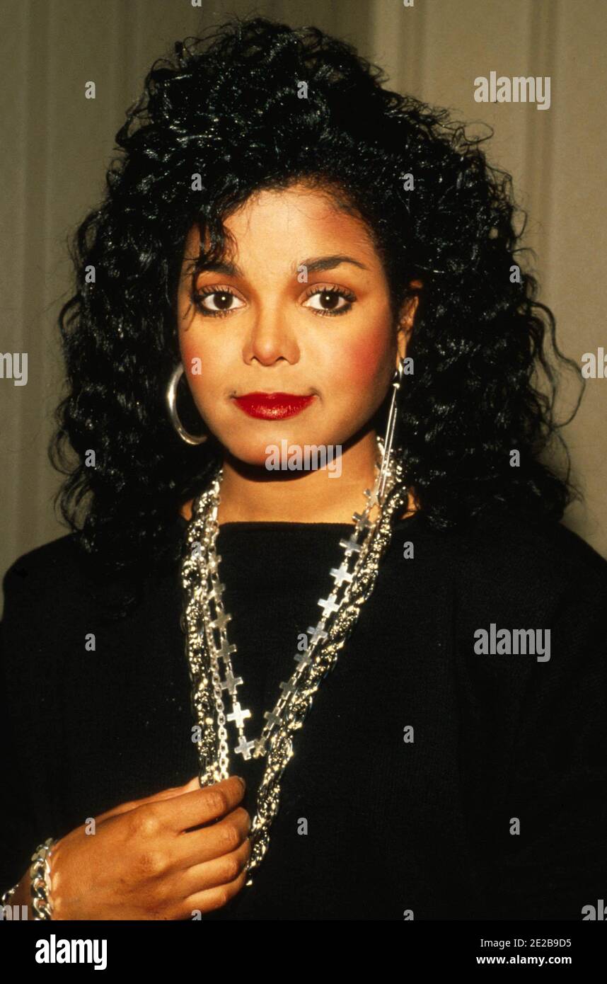 Janet Jackson Curly Hair