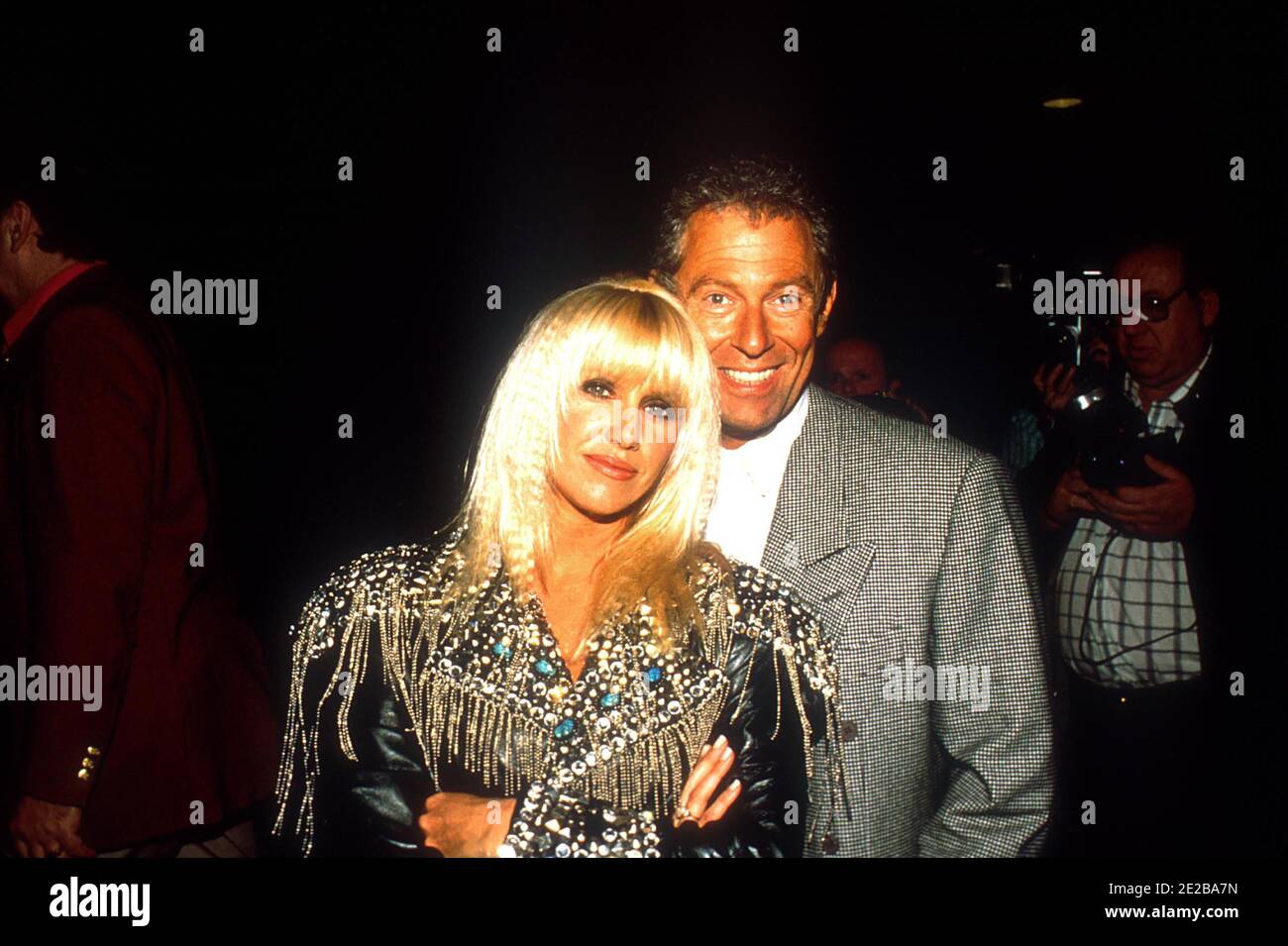 Suzanne Somers And Alan Hamill Credit: Ralph Dominguez/MediaPunch Stock ...