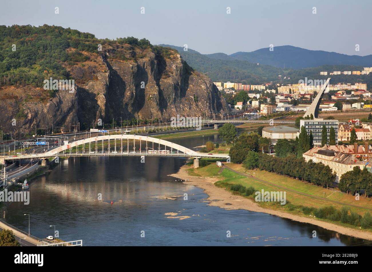 View of Usti nad Labem. Czech Republic Stock Photo - Alamy