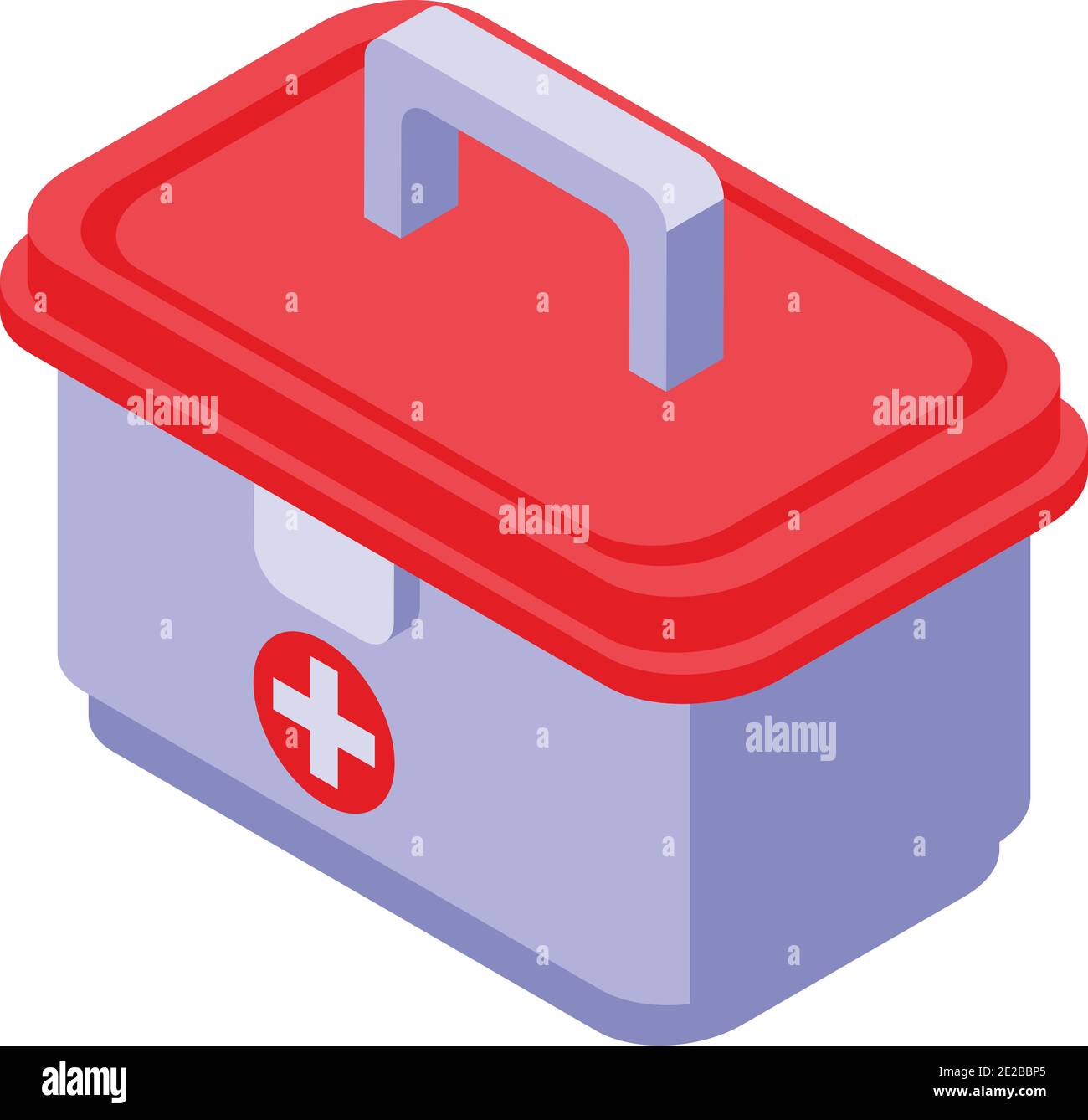 Drug delivery plastic box icon. Isometric of drug delivery plastic box ...