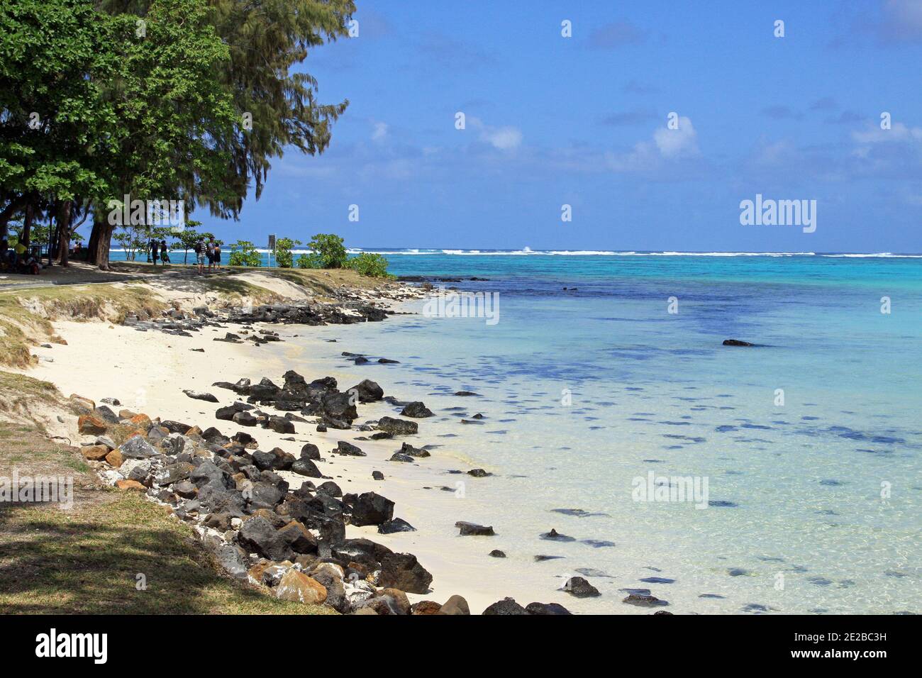 Mauritius coastal scenery Stock Photo - Alamy