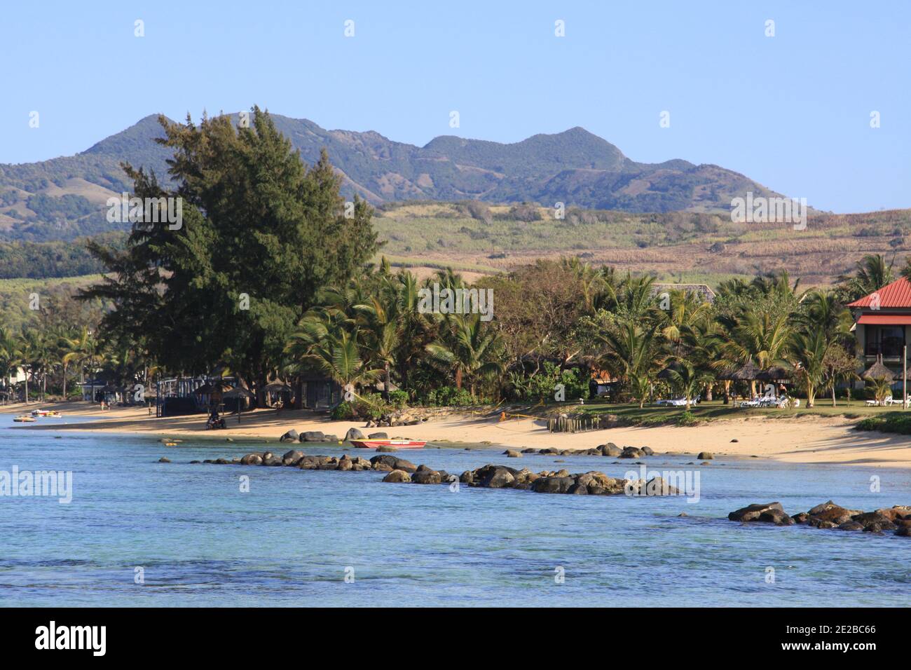 Mauritius coastal scenery Stock Photo - Alamy