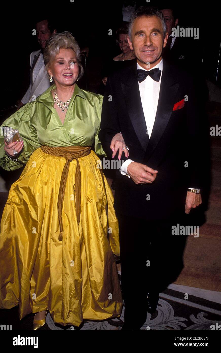 Zsa Zsa Gabor And Frederic Von Anhalt 1990 Credit: Ralph Dominguez ...