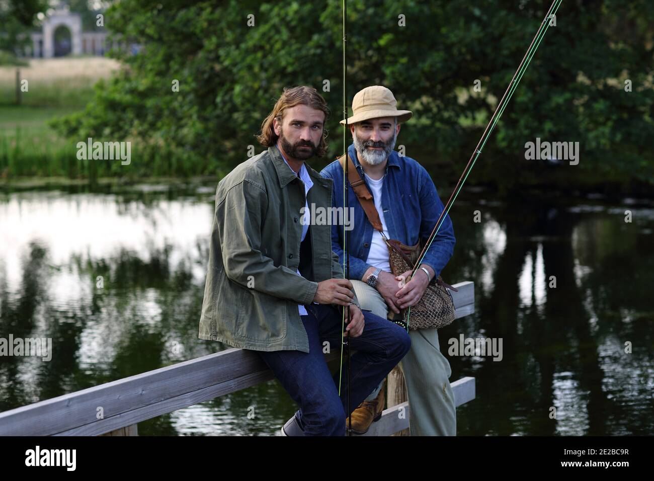 Two people going fishing hi-res stock photography and images - Alamy