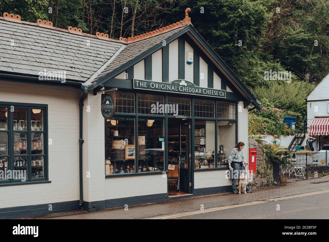 Cheddar gorge cheese co hi-res stock photography and images - Alamy