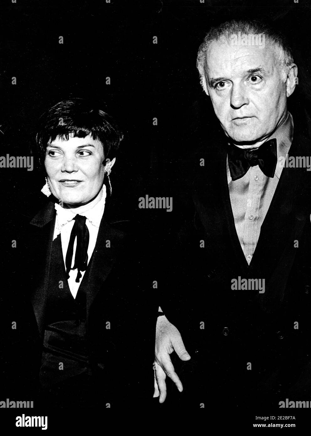 ROD STEIGER AND MISS COMPTON Credit: Ralph Dominguez/MediaPunch Stock ...
