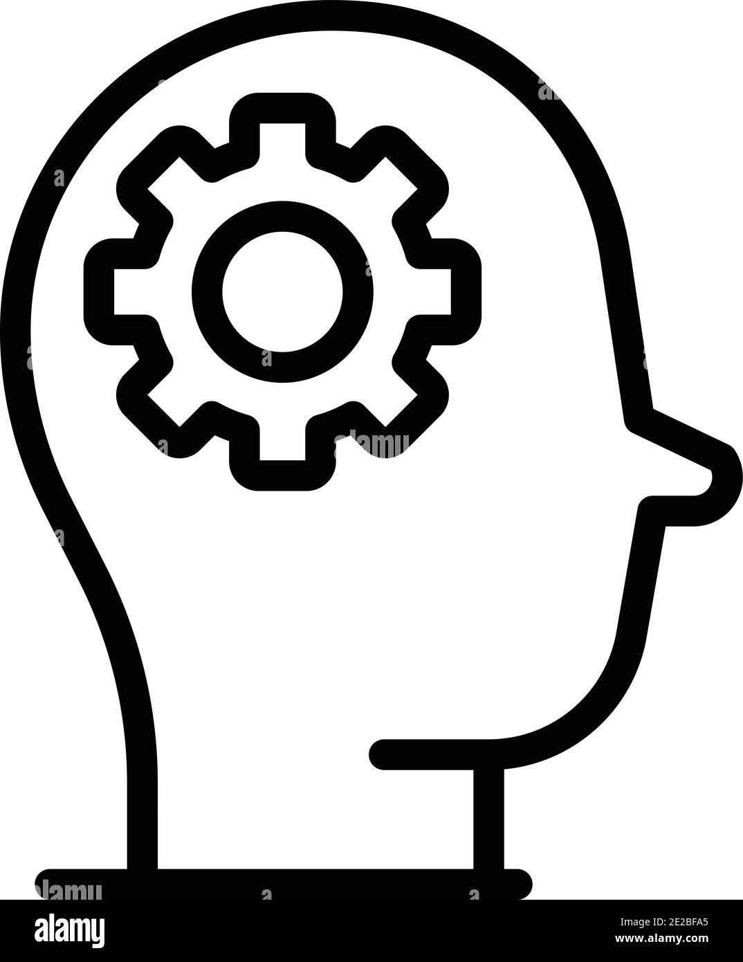 Effort icon. Outline effort vector icon for web design isolated on ...