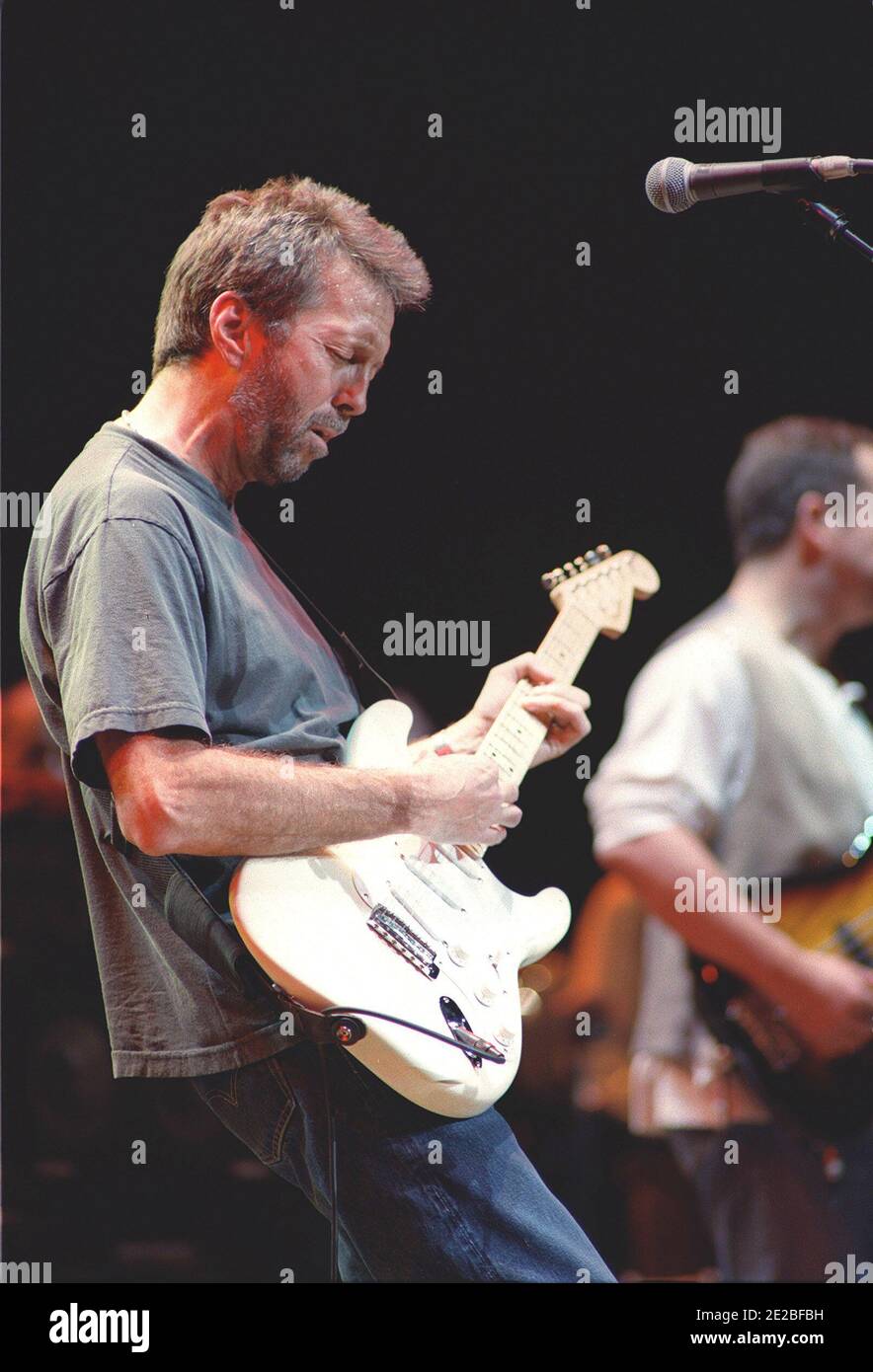 Eric clapton performing live royal hi-res stock photography and images ...