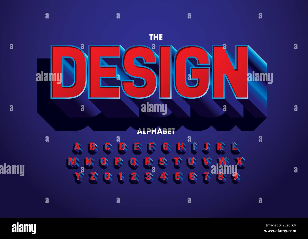 Vector of stylized alphabet and font Stock Vector Image & Art - Alamy