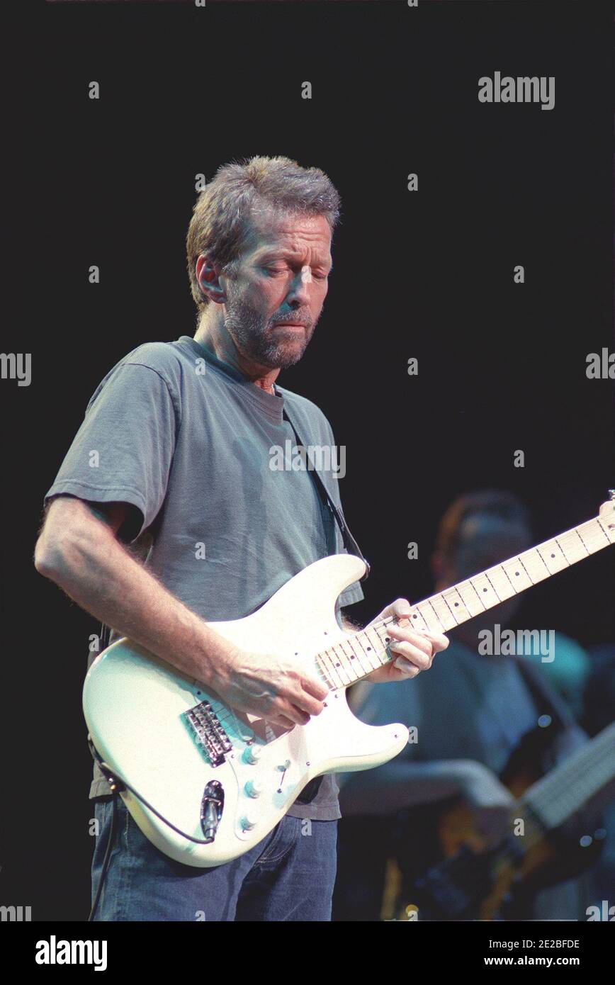 Eric clapton performing live royal hi-res stock photography and images ...