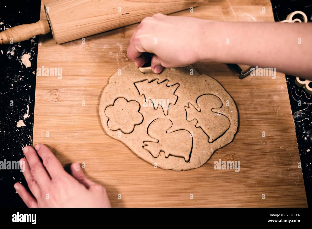 Gingerbread making hi-res stock photography and images - Alamy