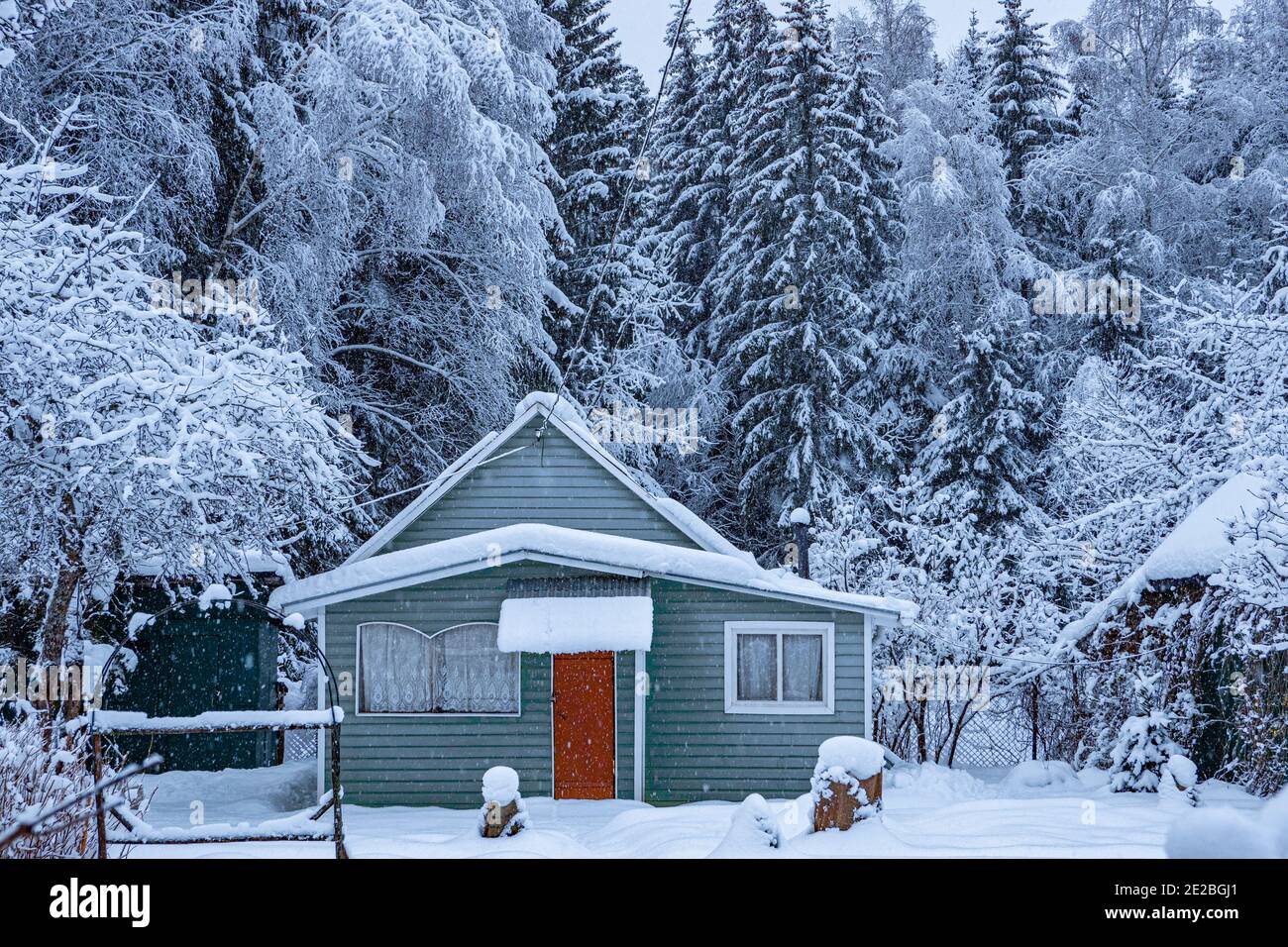 Dacha Fence High Resolution Stock Photography and Images - Alamy