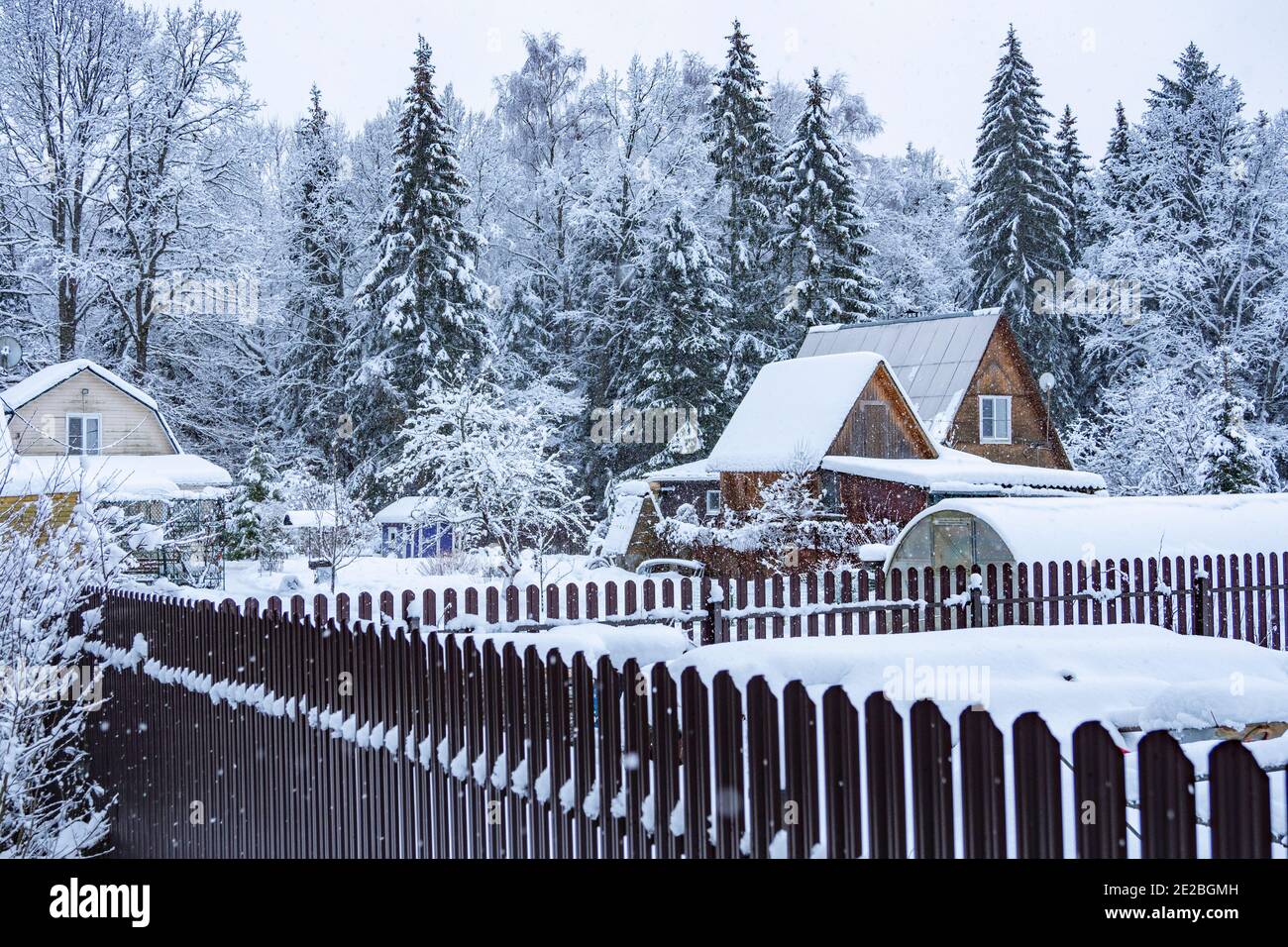 Dacha Fence High Resolution Stock Photography and Images - Alamy