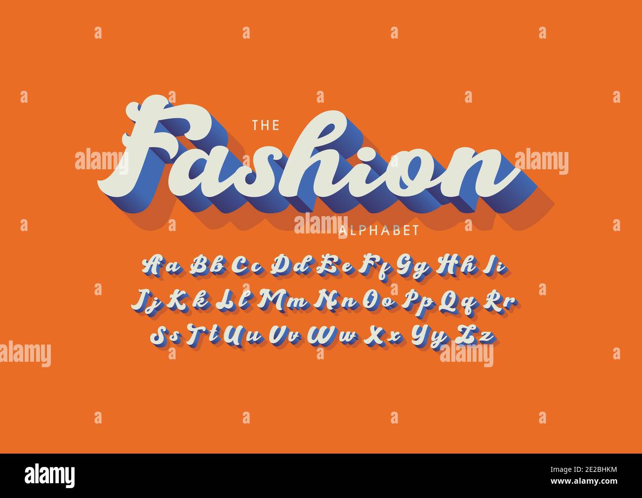 Vector of stylized alphabet and font Stock Vector Image & Art - Alamy