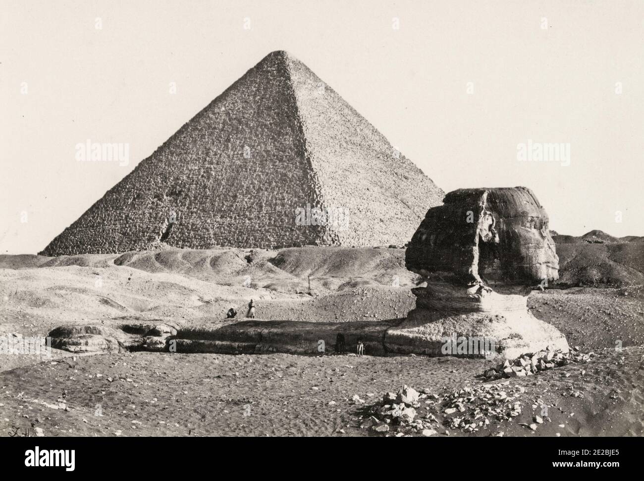 The sphinx giza old photo hi-res stock photography and images - Alamy