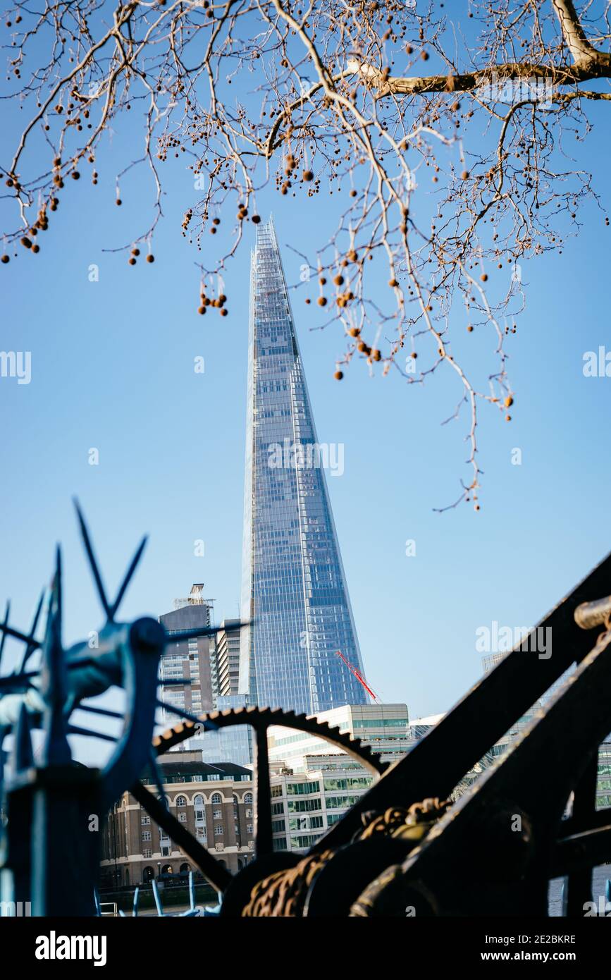 The Shard (or Shard of Glass) is the UK's tallest building and second ...