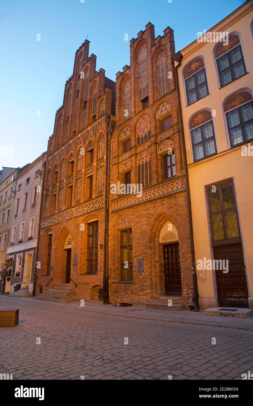House of Nicolaus Copernicus in Torun. Poland Stock Photo - Alamy