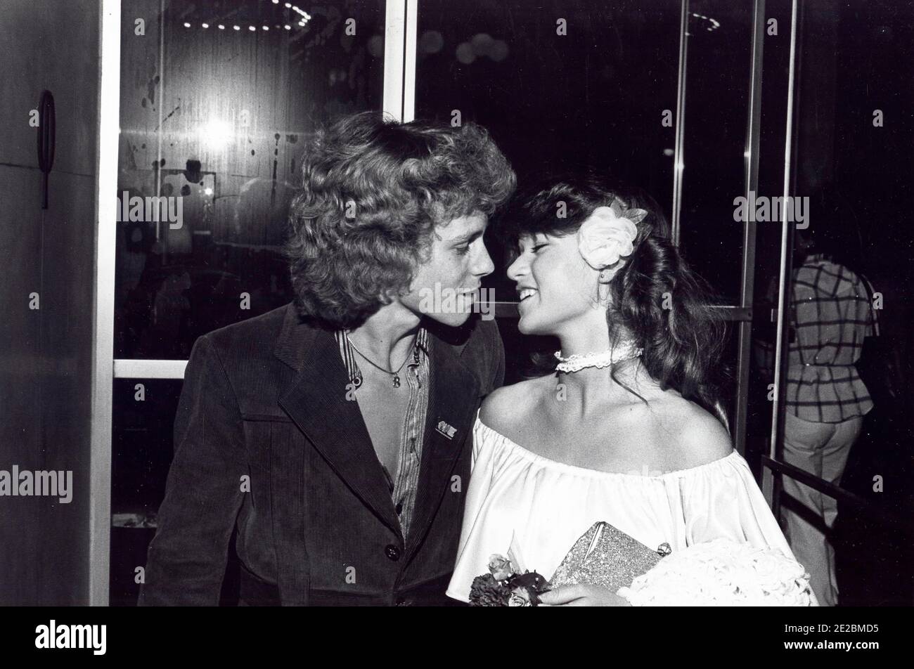 Willie Aames with Mindy Jenkins Credit: Ralph Dominguez/MediaPunch Stock Photo - Alamy