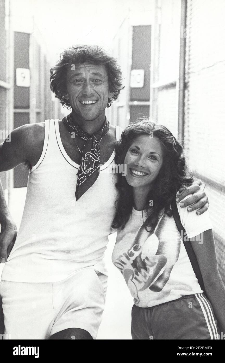 Andrew Prine with Barbi Benton Credit: Ralph Dominguez/MediaPunch Stock ...