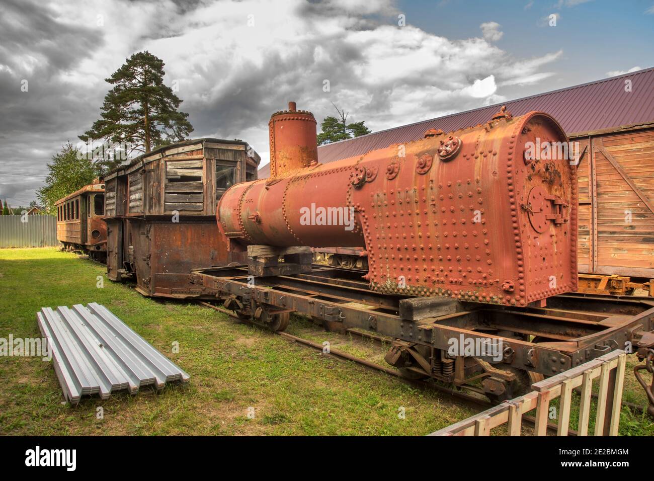 Kukushka (Cuckoo) - Pereslavl railway museum in Talitsy village near ...