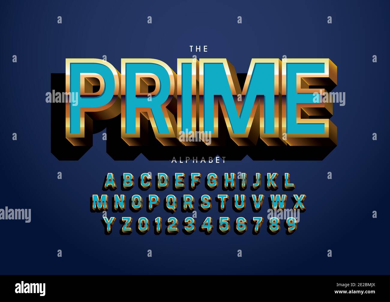 Vector of stylized alphabet and font Stock Vector Image & Art - Alamy