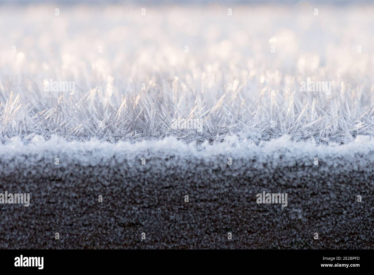 Frosted frozen ice crystals hi-res stock photography and images - Alamy