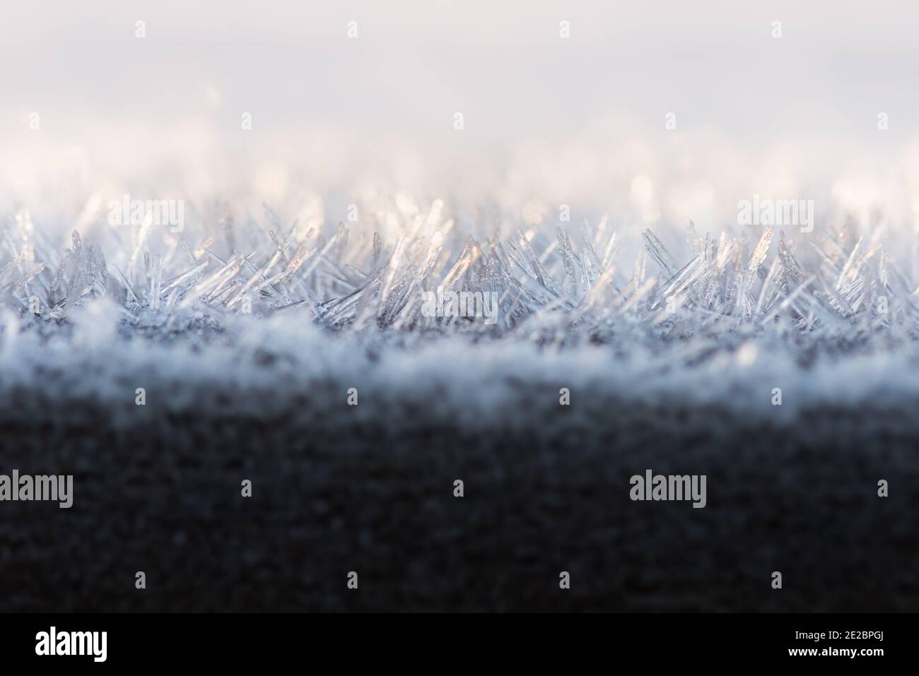 Frosted frozen ice crystals hi-res stock photography and images - Alamy