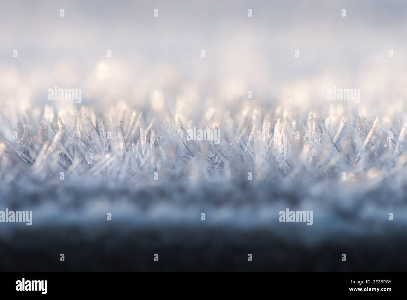 Frosted frozen ice crystals hi-res stock photography and images - Alamy