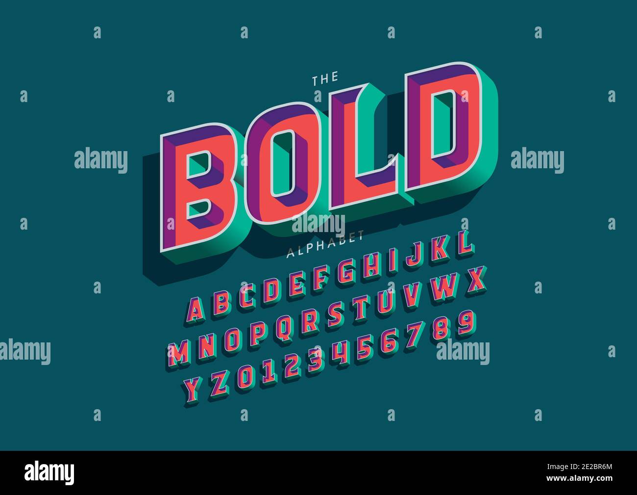 Vector of stylized alphabet and font Stock Vector Image & Art - Alamy