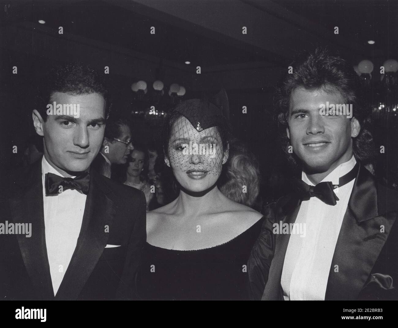 BARBARA CARRERA with husband Nicholas Mausoleum and Lorenzo LamasKenny ...