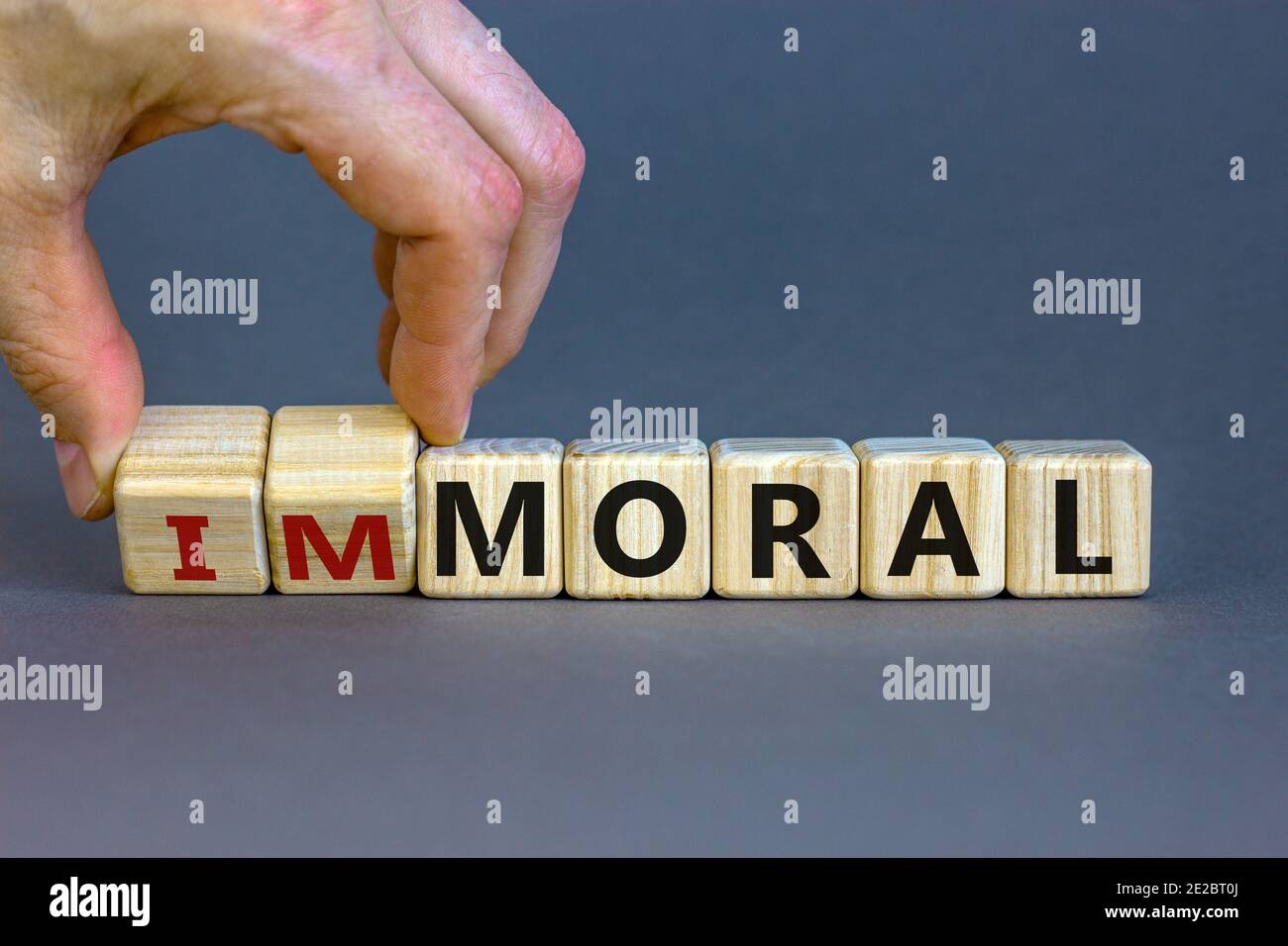 Immoral High Resolution Stock Photography and Images - Alamy