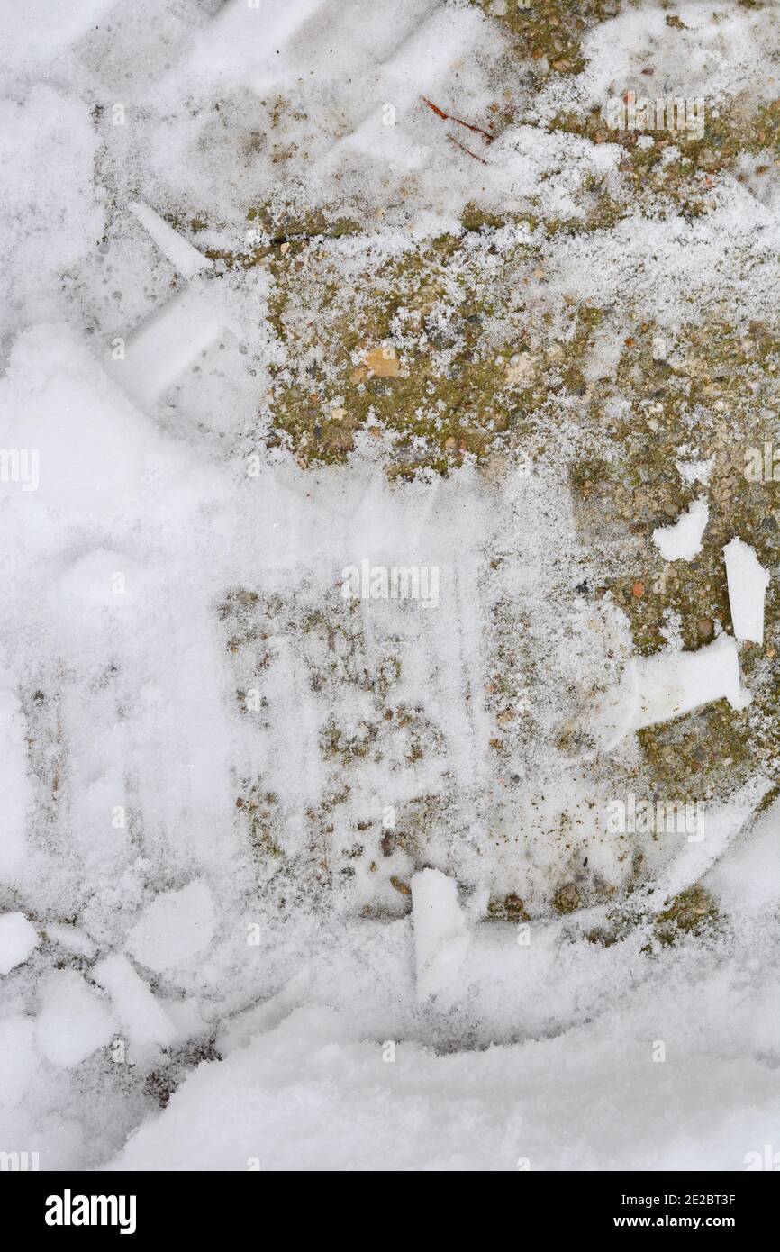 Light Snow background Stock Photo - Alamy