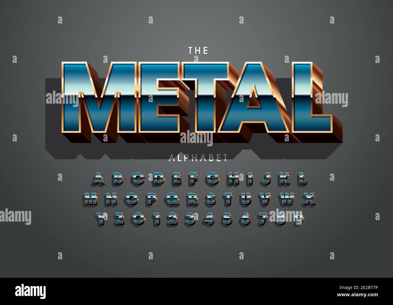 Vector of stylized alphabet and font Stock Vector Image & Art - Alamy