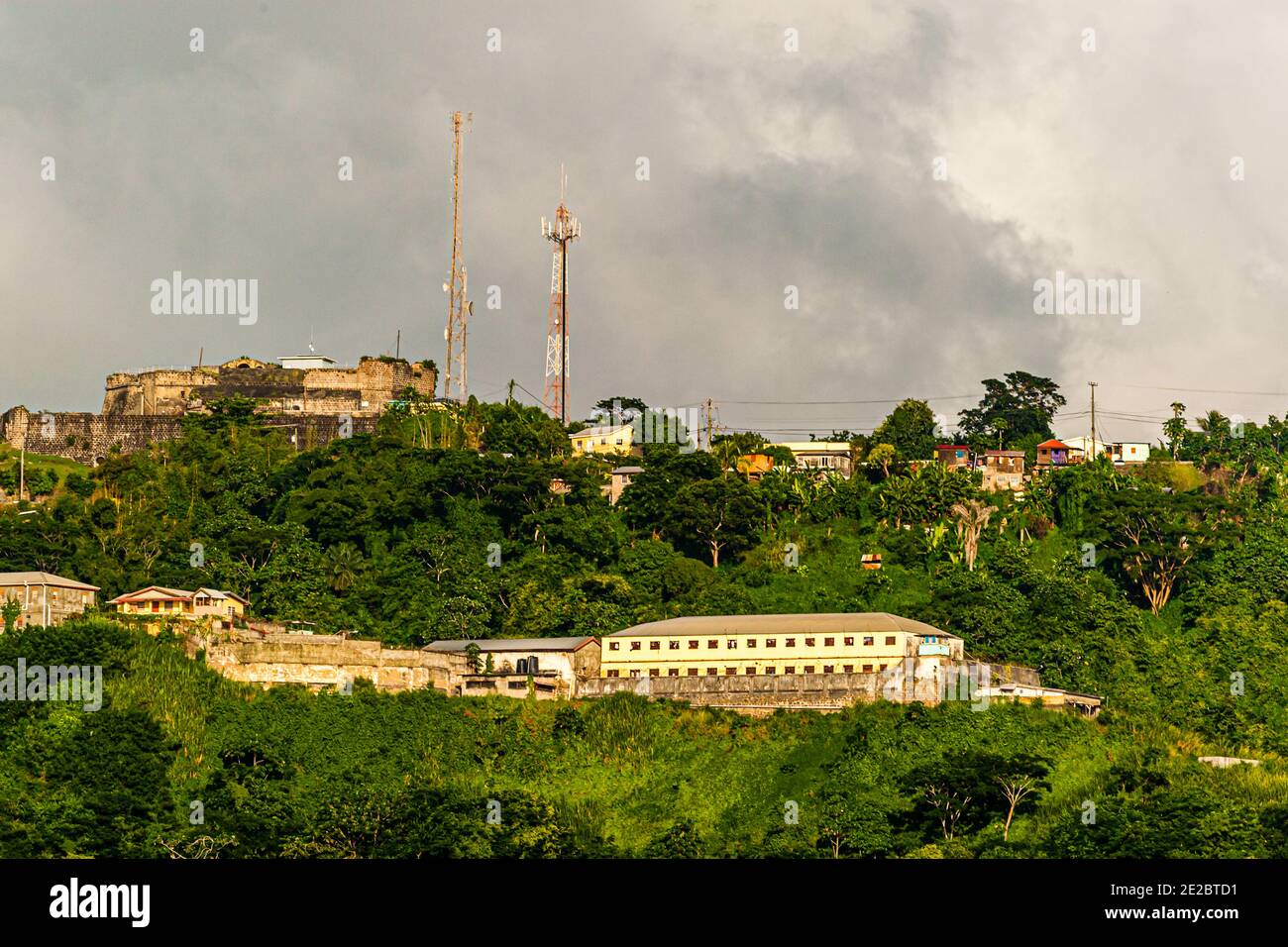 State Prison (her Majesty's Inn) in St. George’s, Capital of Grenada ...