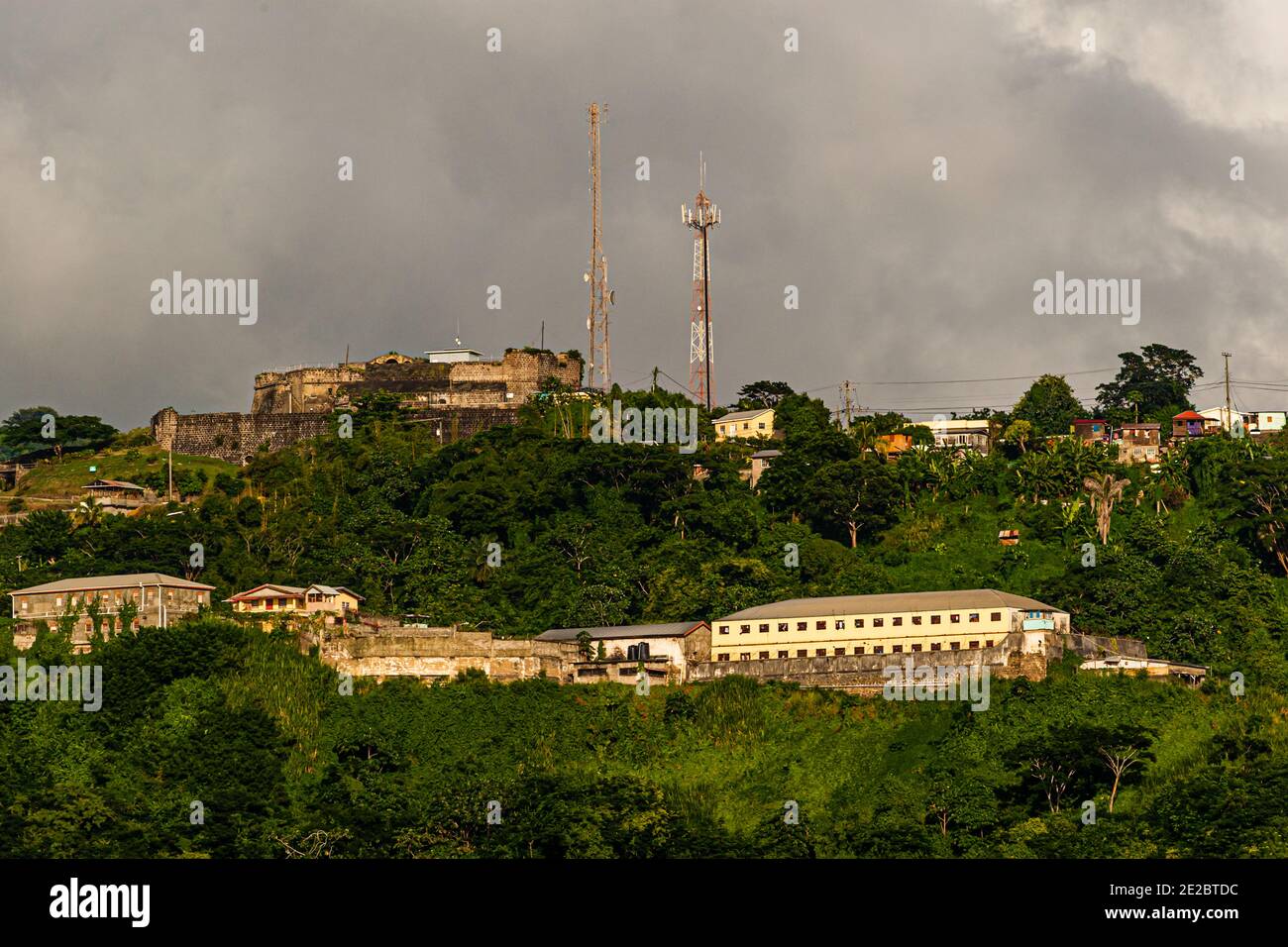 State Prison (her Majesty's Inn) in St. George’s, Capital of Grenada ...