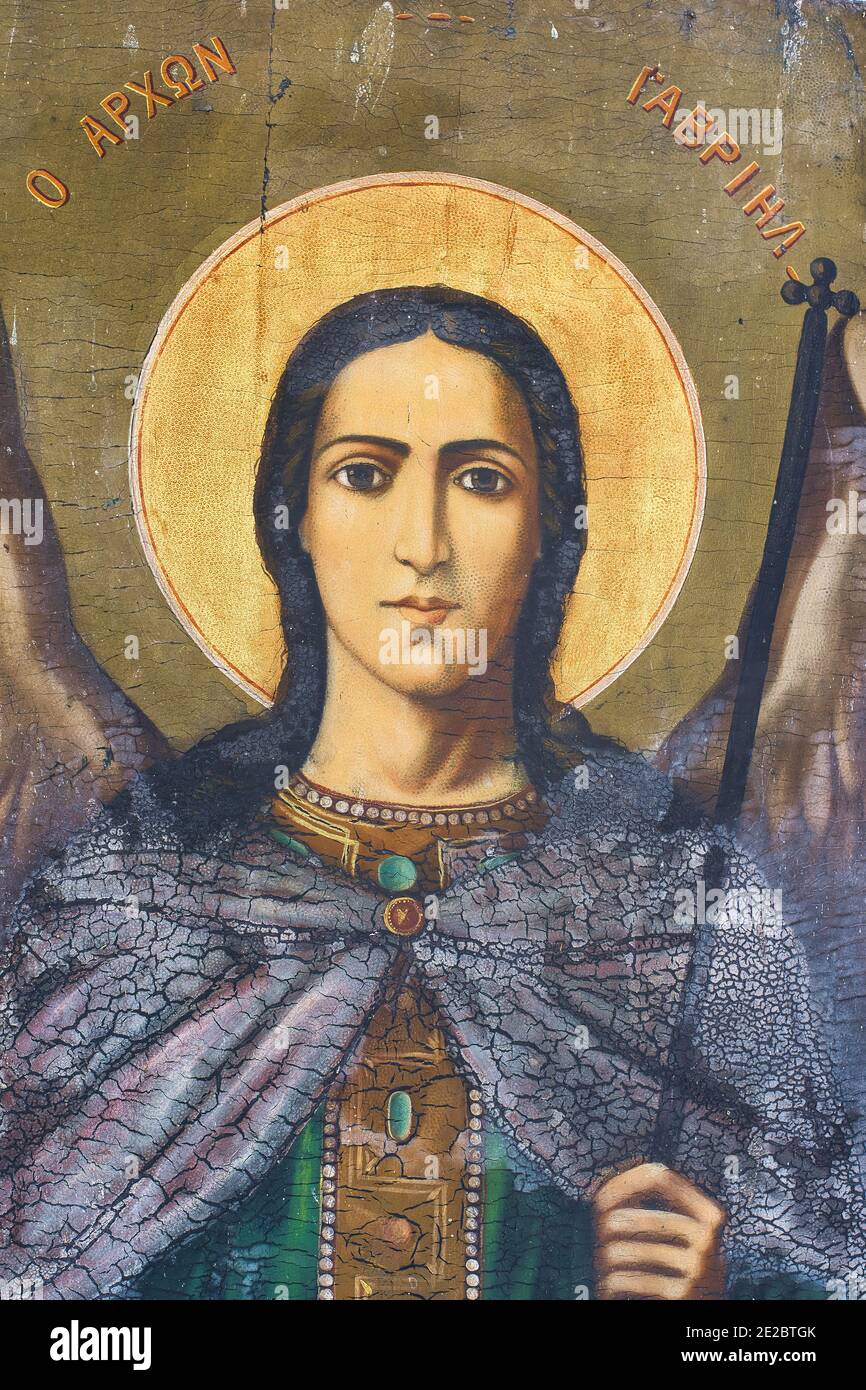 Archangel gabriel hi-res stock photography and images - Alamy