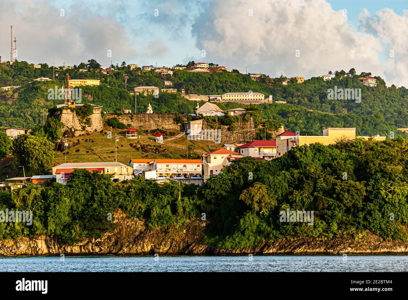 Grenada island capital st georges hi-res stock photography and images ...
