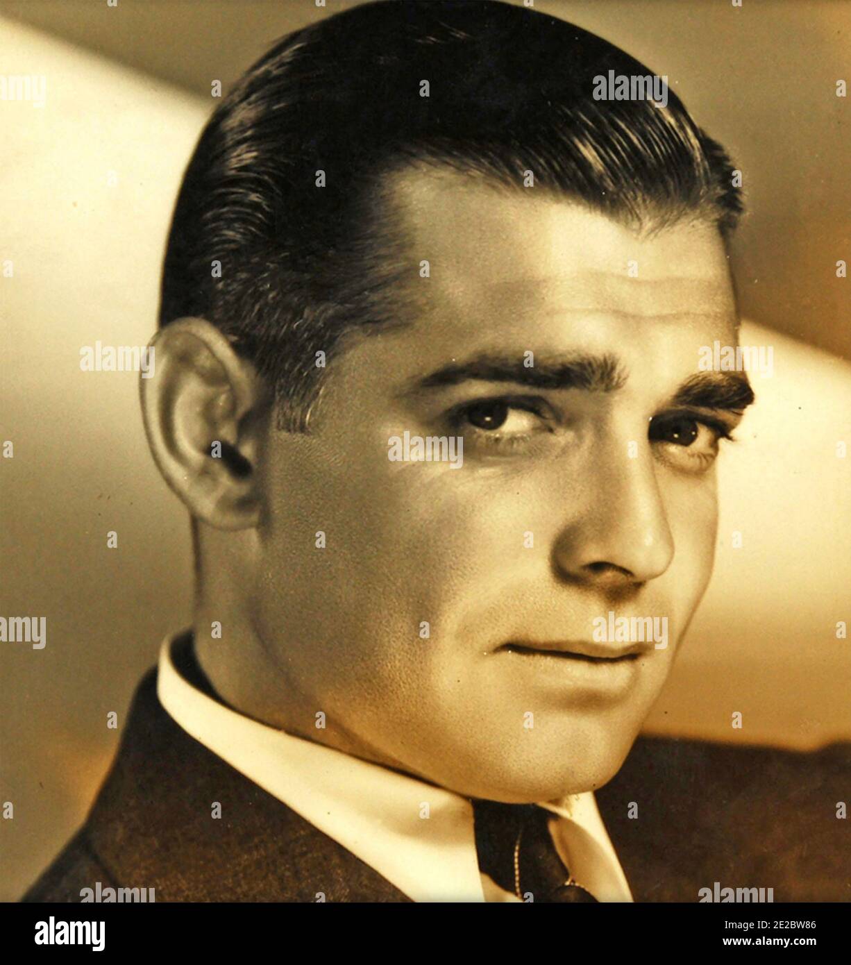 CLARK GABLE (1901-1960) American film actor in 1932 Stock Photo - Alamy