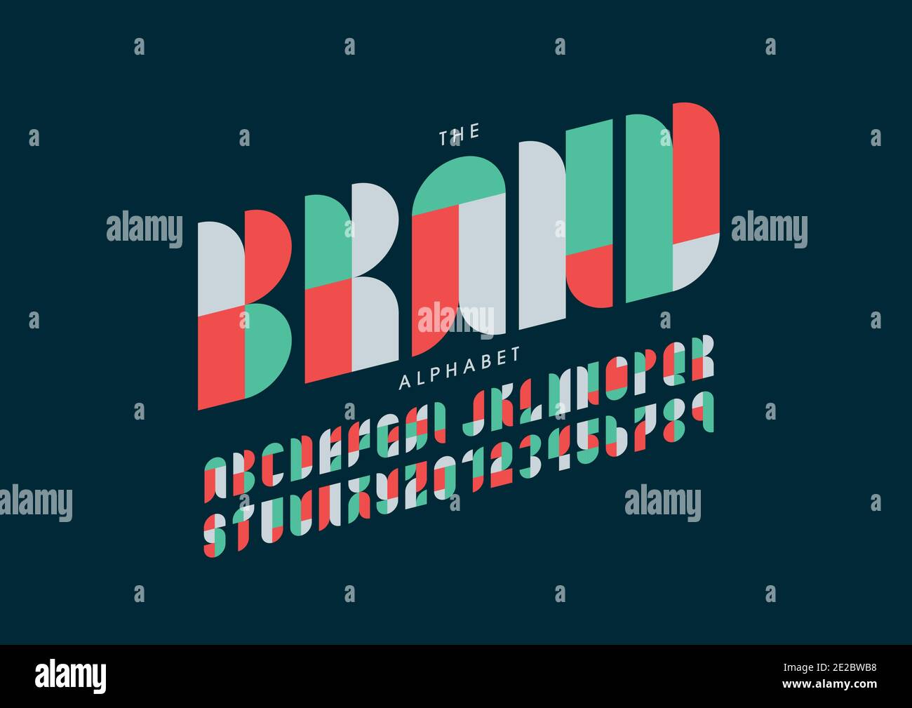 Vector of stylized alphabet and font Stock Vector Image & Art - Alamy