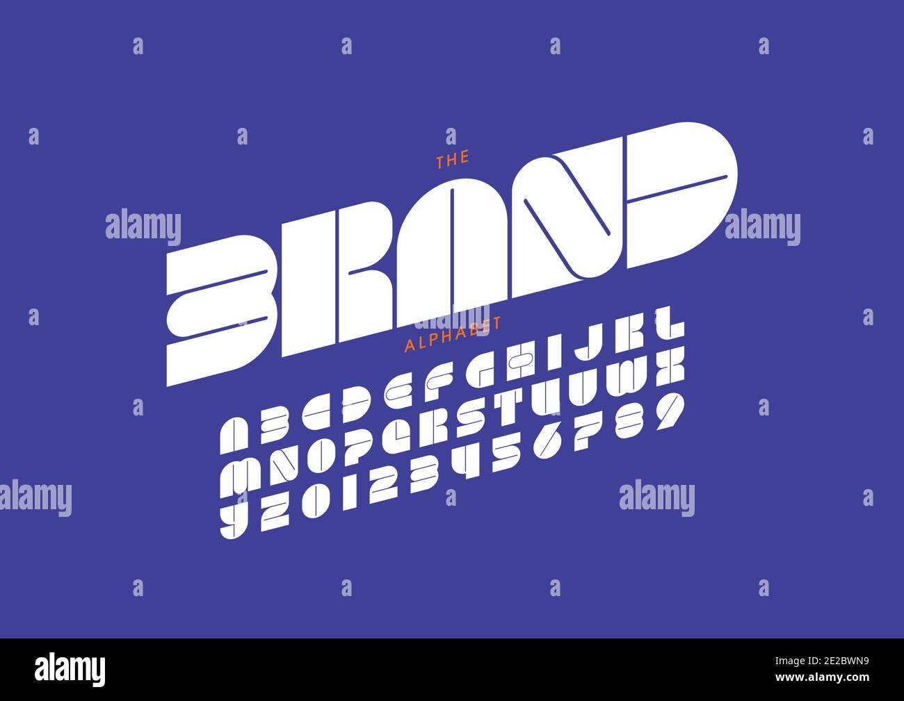 Vector of stylized alphabet and font Stock Vector Image & Art - Alamy