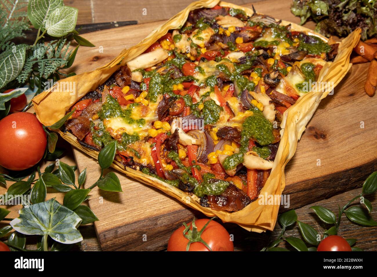 Filo pastry vegetables hi-res stock photography and images - Alamy