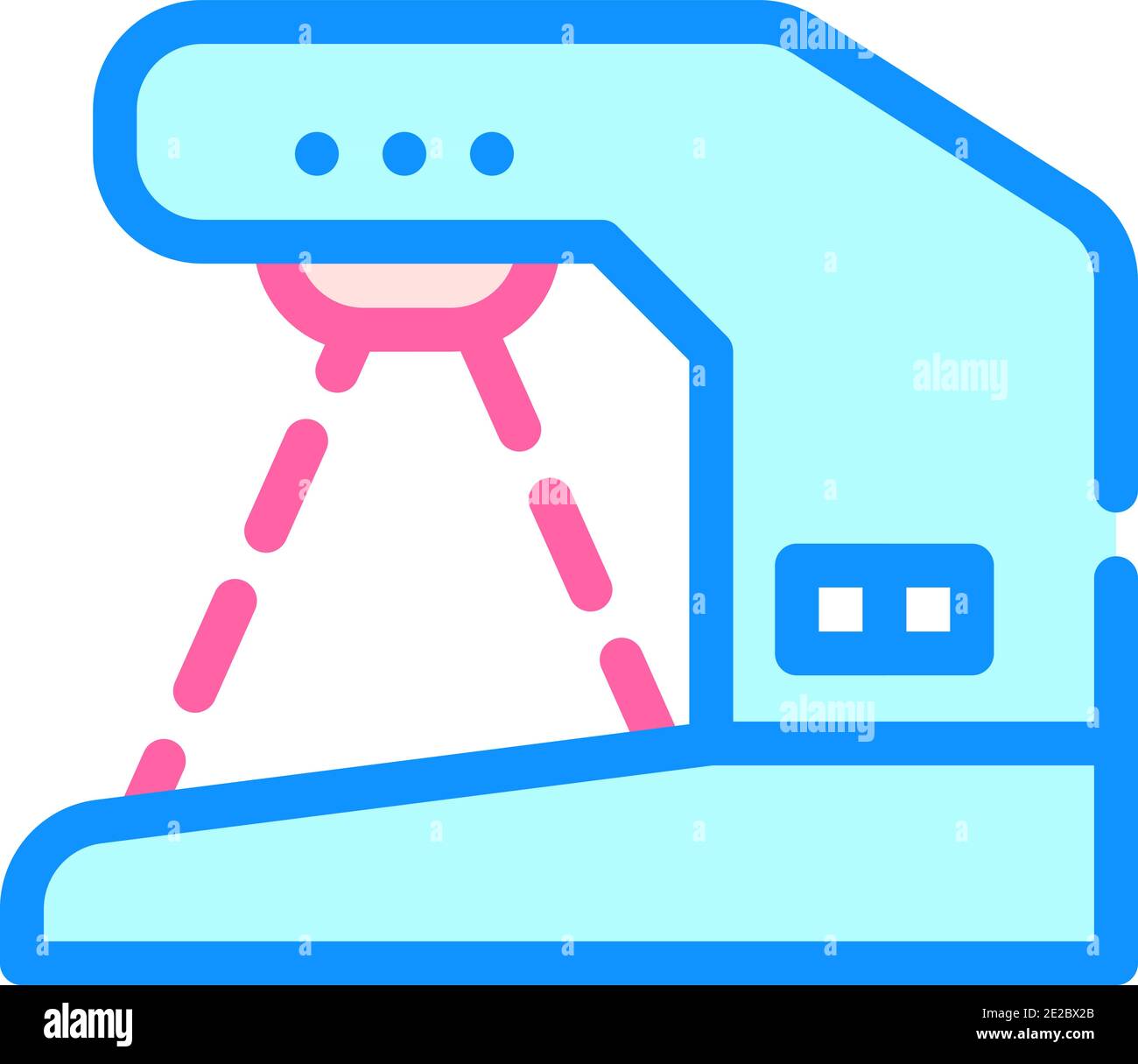 currency detector device color icon vector illustration Stock Vector ...